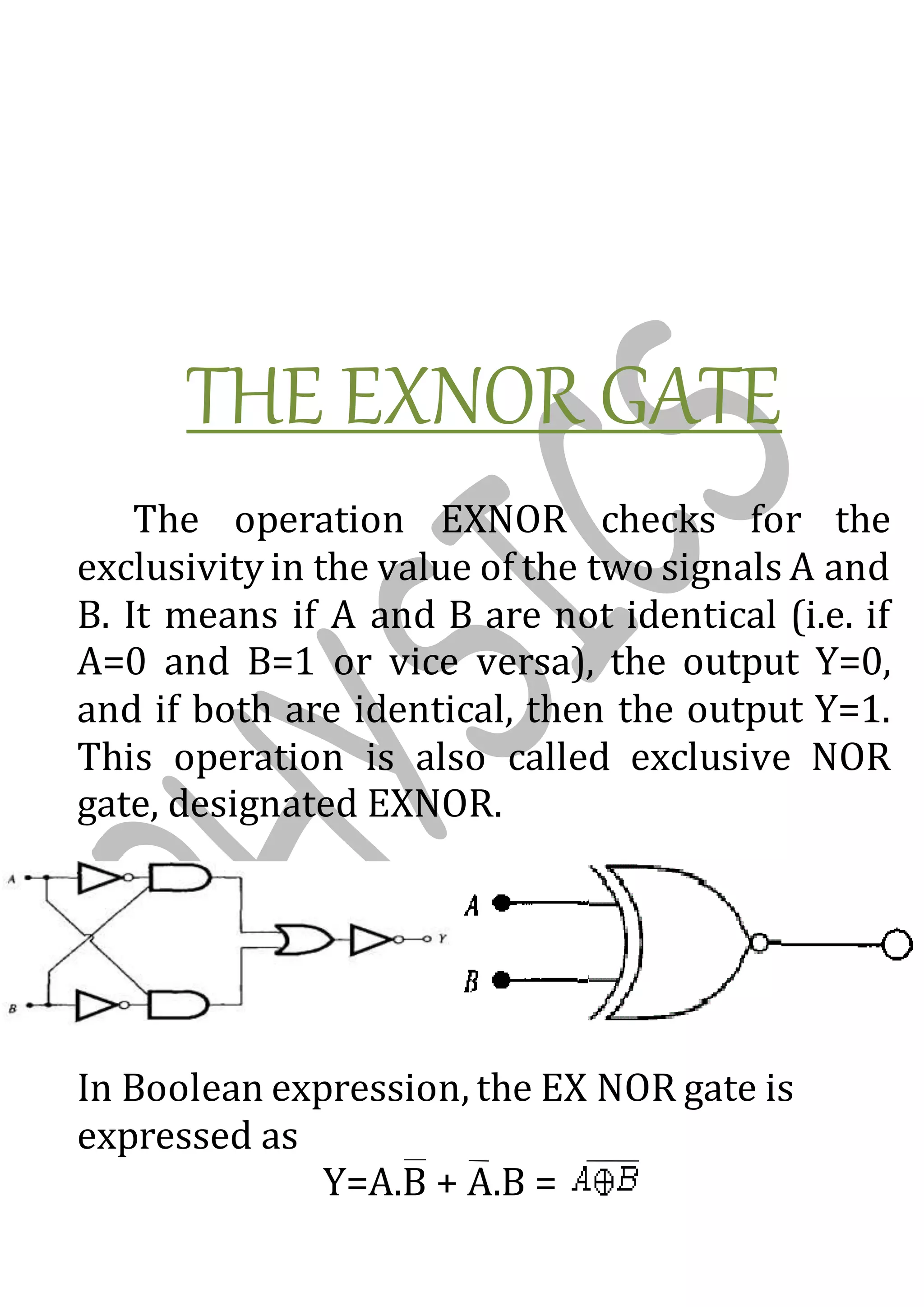 Physics project on logic gate | DOCX
