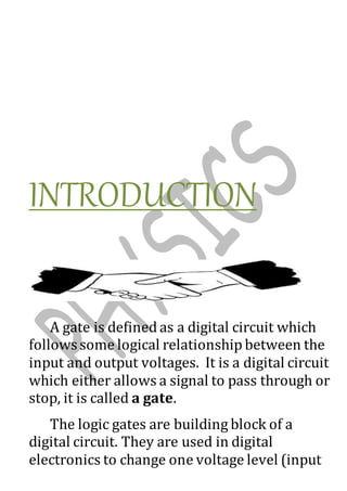 Physics project on logic gate | DOCX