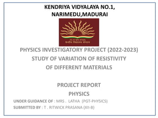 PHYSICS PROJECT RITWICK.pptx