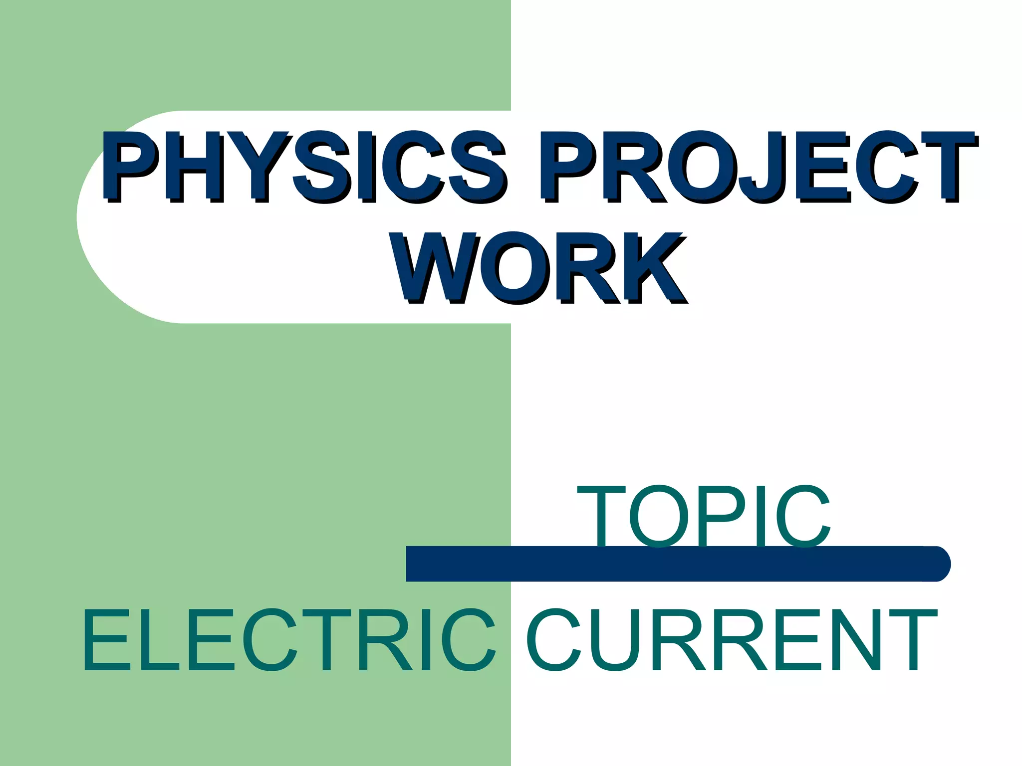 electric current | PPT