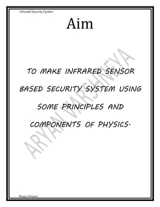 Infrared Security System | PDF