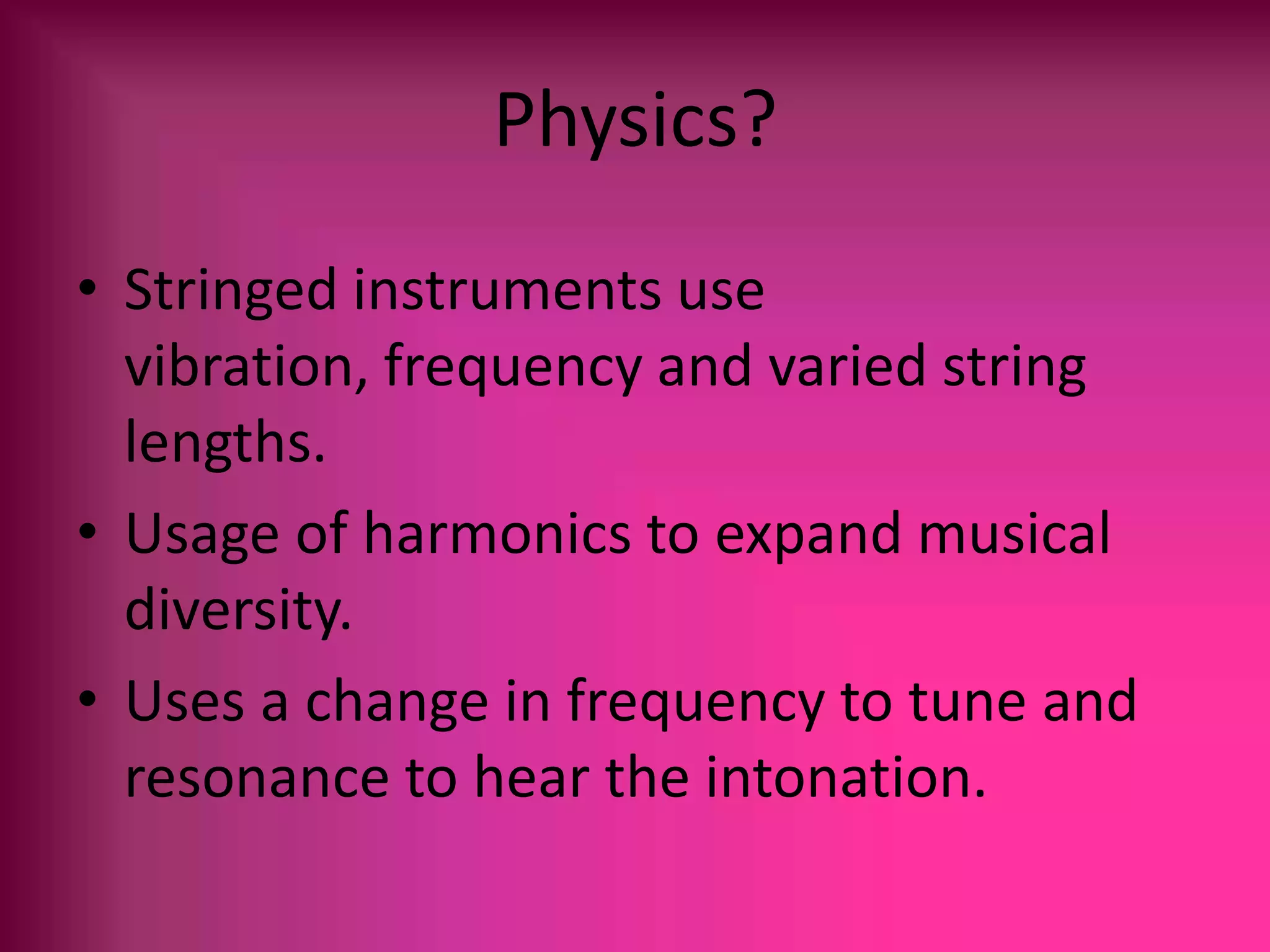 Stringed Instruments | PPTX