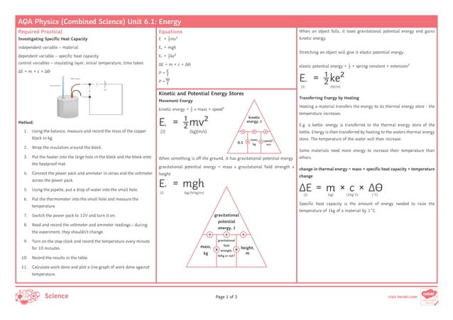 Physics+revision+booklet+(higher) | PDF