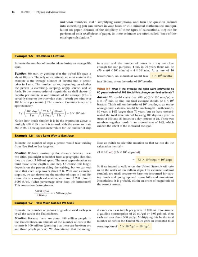 Physics Serway Jewett 6th edition for Scientists and Engineers | PDF