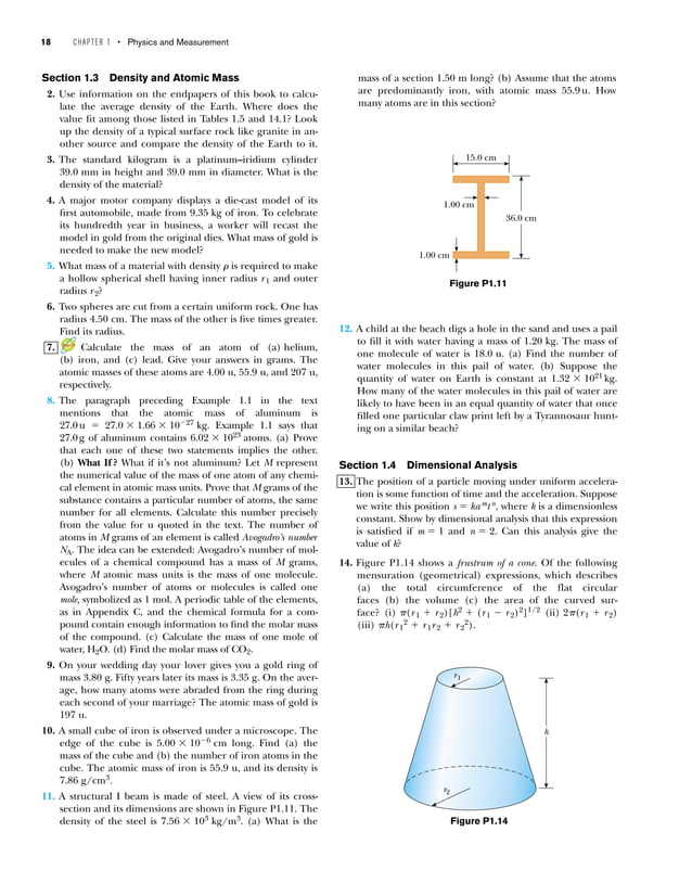 Physics Serway Jewett 6th edition for Scientists and Engineers | PDF