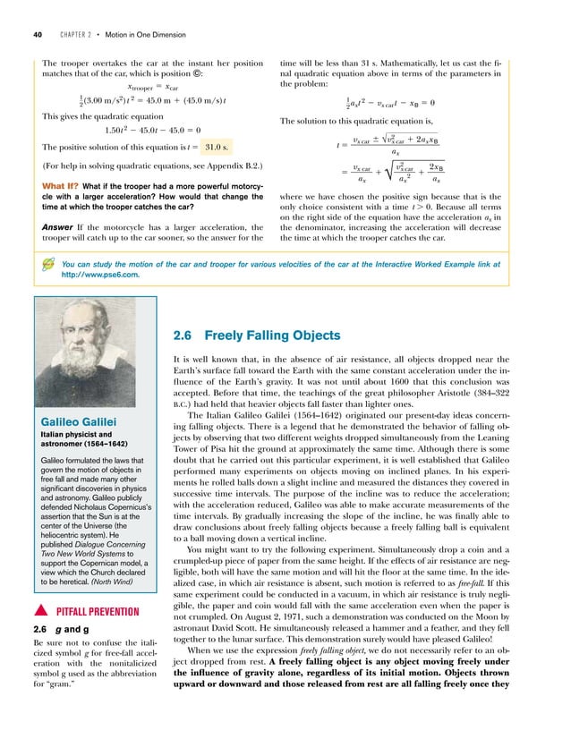 Physics Serway Jewett 6th edition for Scientists and Engineers | PDF