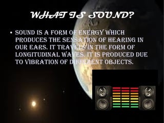 sound and its characteristics |class 9| | ODP