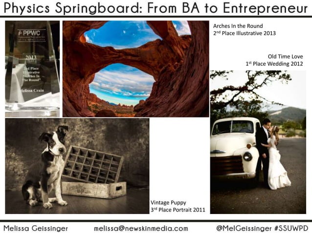 Physics Springboard: From BA to Entrepreneur | PPTX