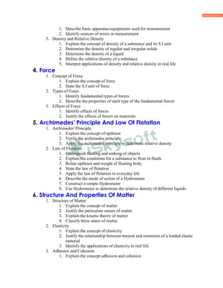 Physics syllabus copy | PDF