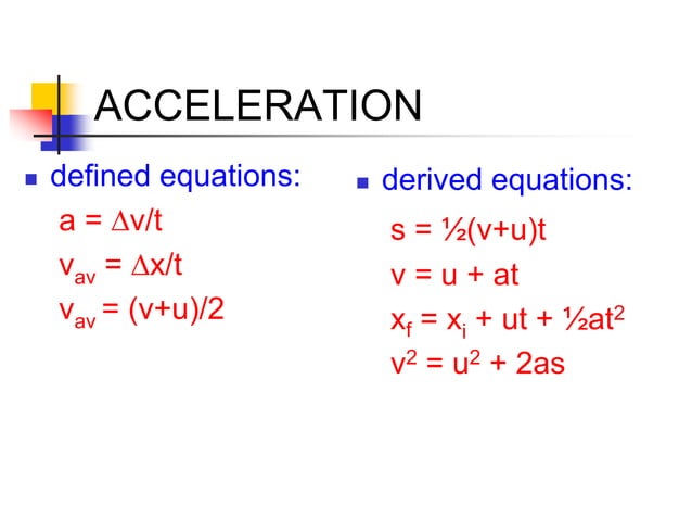 Physics unit 1 kinematics.ppt | Physics | Science