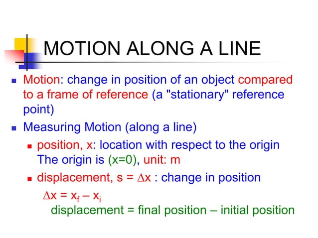 Physics unit 1 kinematics.ppt | Physics | Science