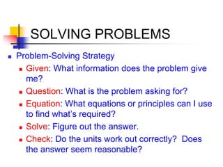 Physics unit 1 kinematics.ppt | Physics | Science