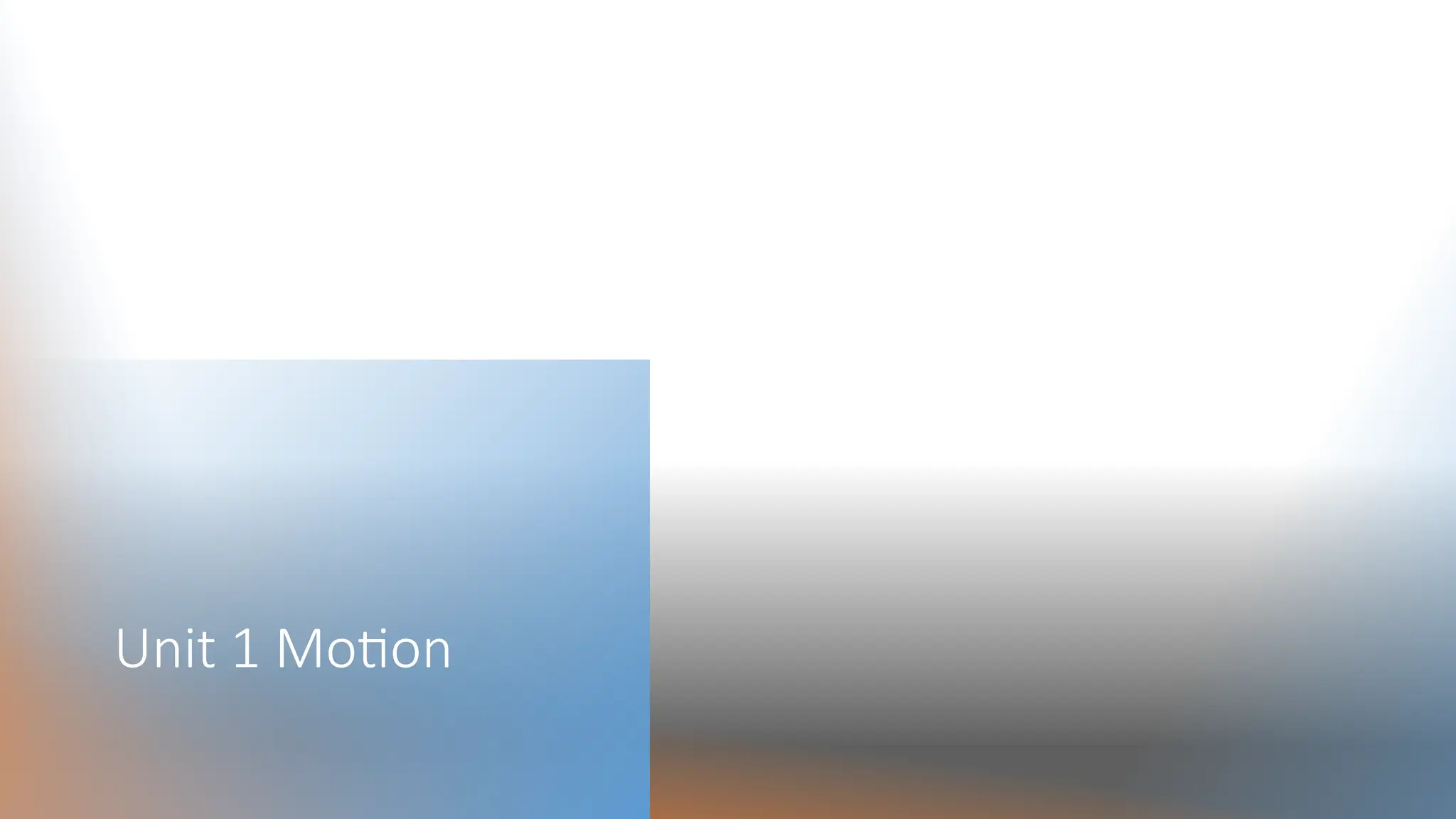 iGCSE Coordinated Science PHYSICS UNIT 1 MOTION.pptx