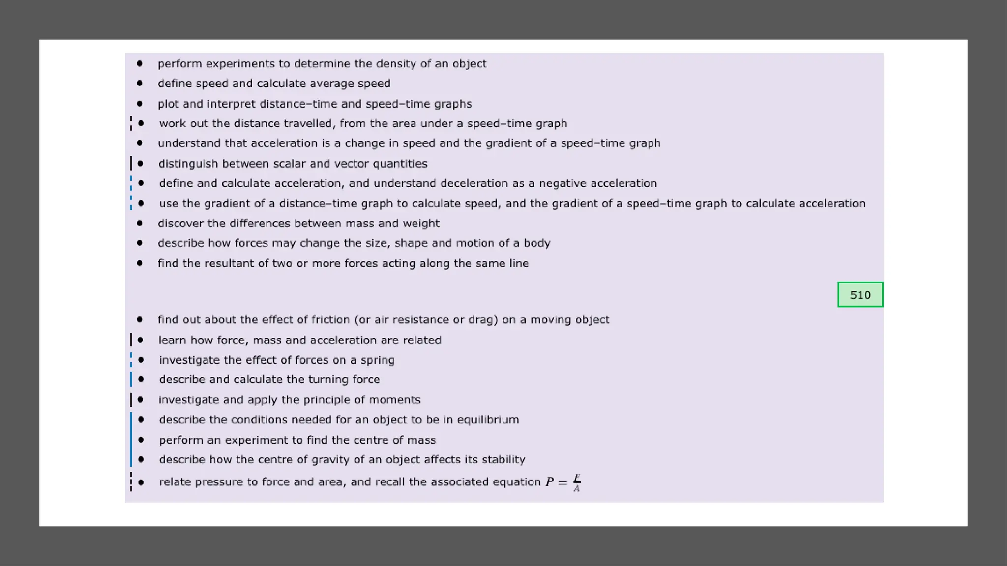 iGCSE Coordinated Science PHYSICS UNIT 1 MOTION.pptx