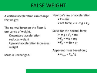 Physics weight w12-l24 | PPTX