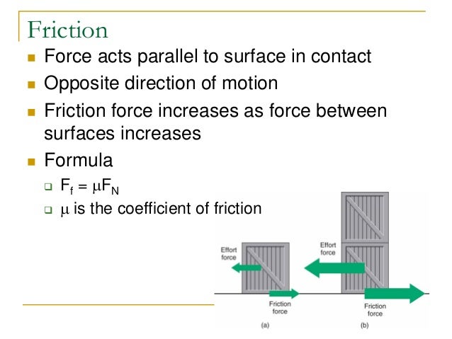 Physics Week 2 Friction, Momentum, Work
