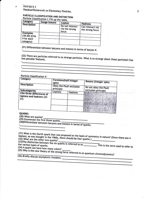 Physics worksheet | PDF | Physics | Science
