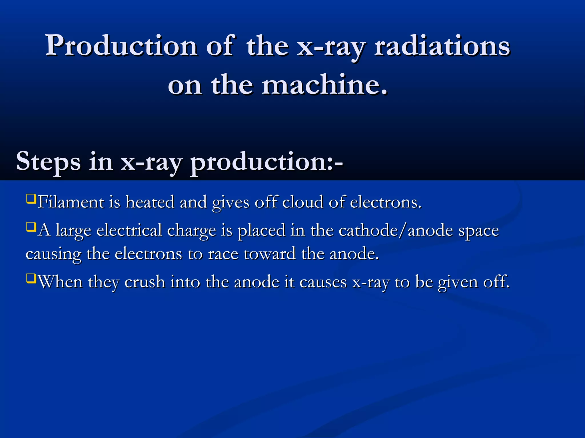 Physics(x rays) | PPT