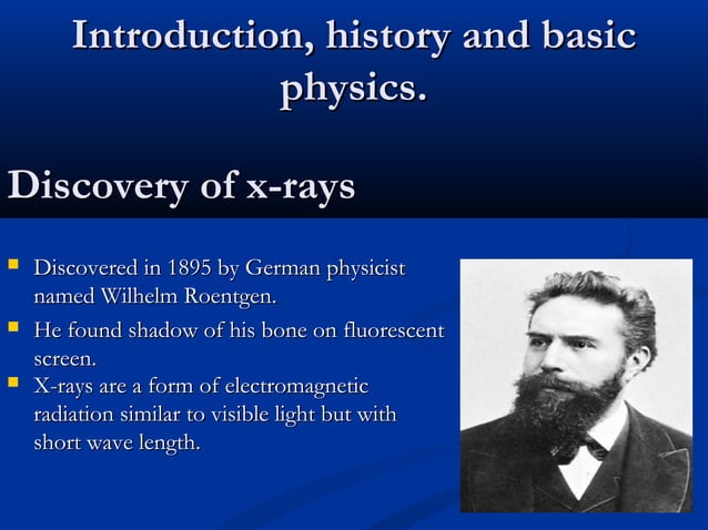 Physics(x rays) | PPT