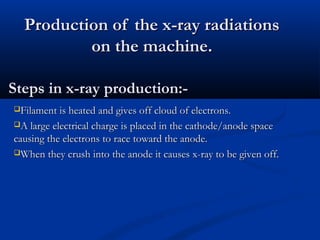 Physics(x rays) | PPT