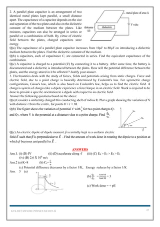 PHYSICS XII SSM 2025-26.pdf for class 12th | PDF