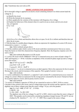 PHYSICS XII SSM 2025-26.pdf for class 12th | PDF