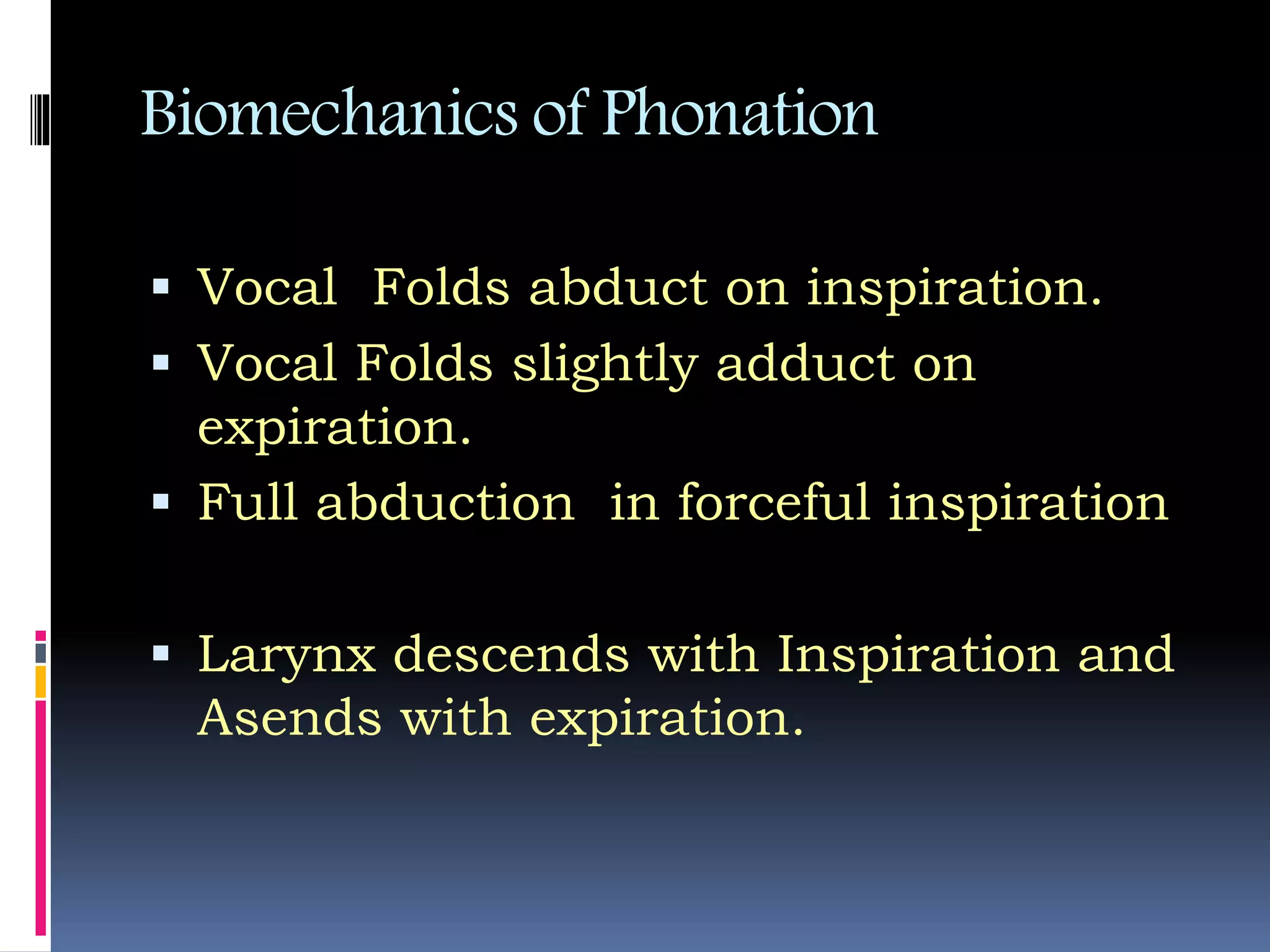 Physilogy of phonation by Dr.Ashwin Menon | PPTX