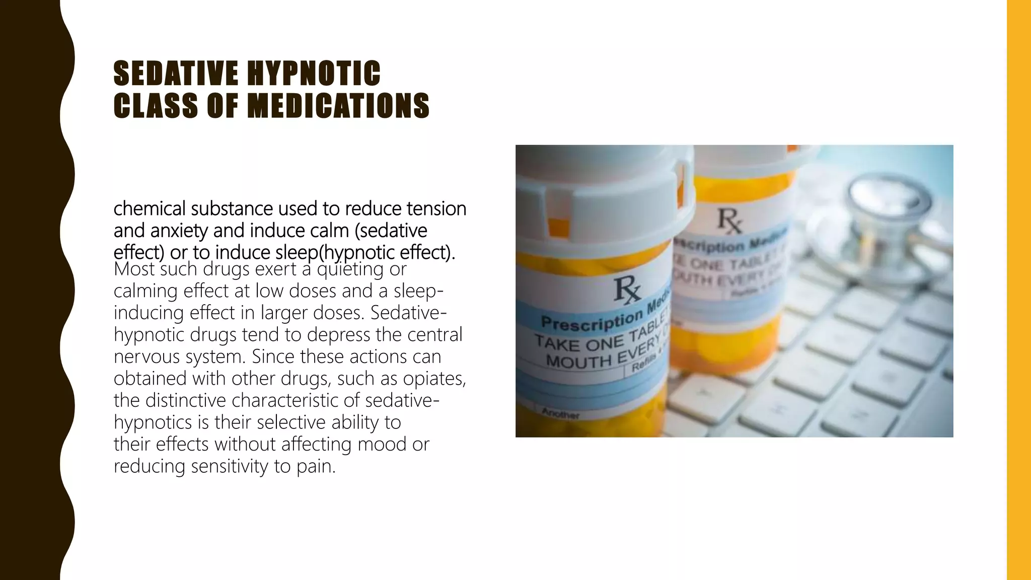sedative-hypnotics drugs | PPT
