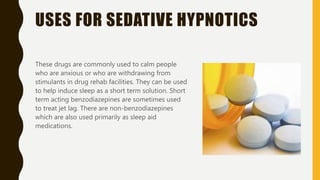 sedative-hypnotics drugs | PPT