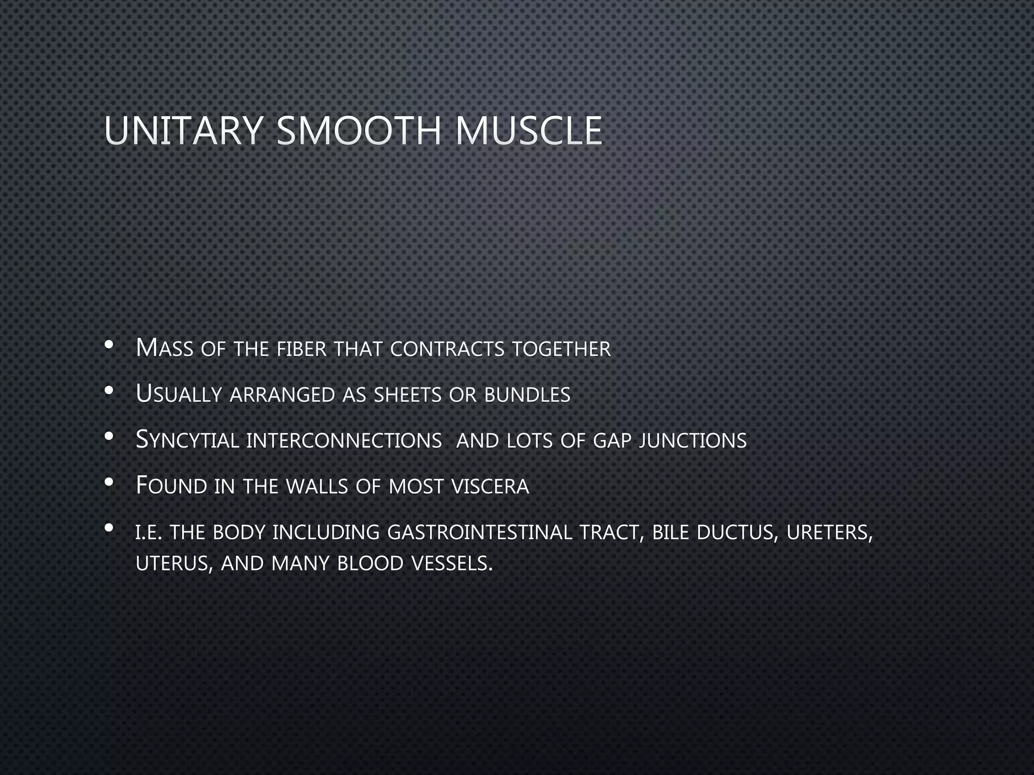 Muscles cells of hollow organs | PPTX