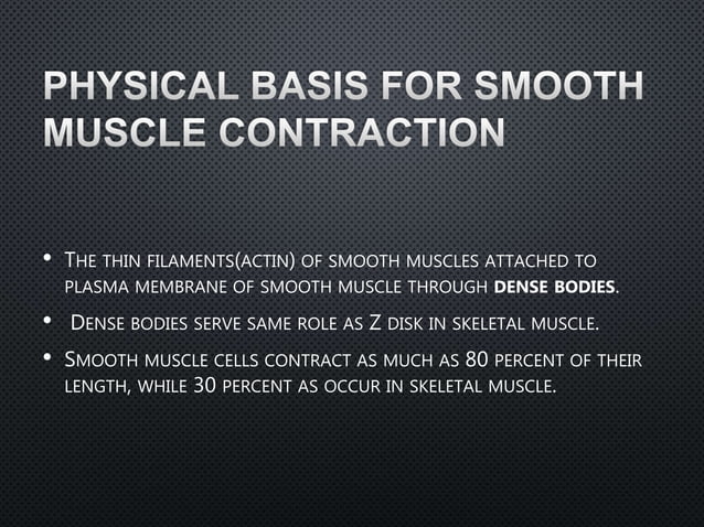 Muscles cells of hollow organs | PPT