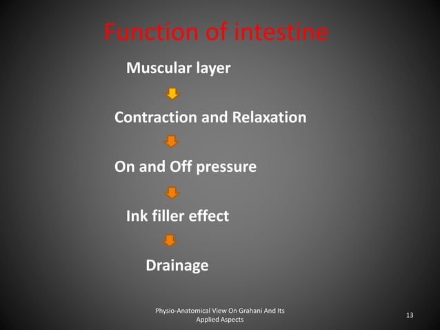 Physio Anatomical view of grahani (AYURVEDA) | PPTX