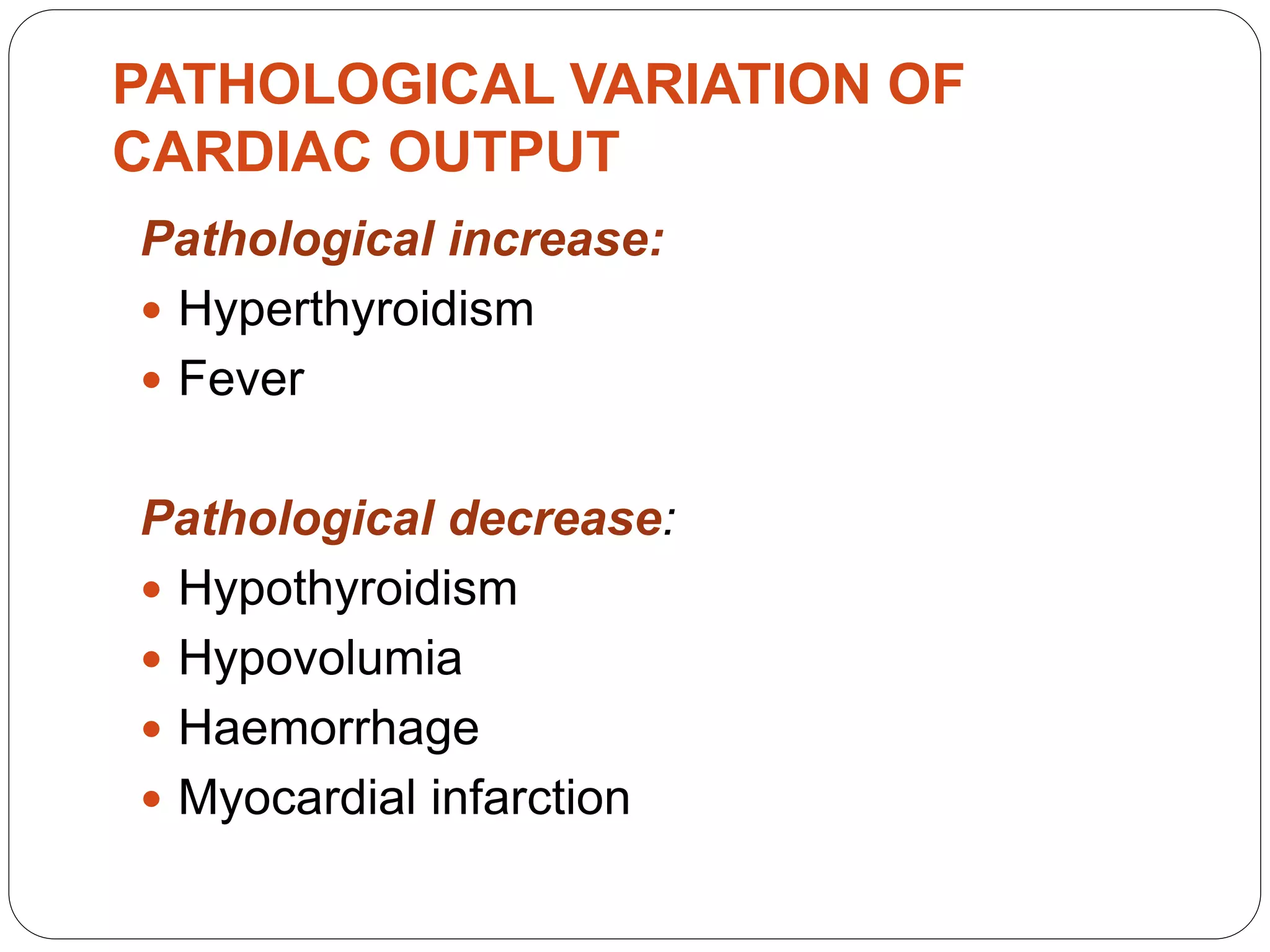 cardiac output | PPTX