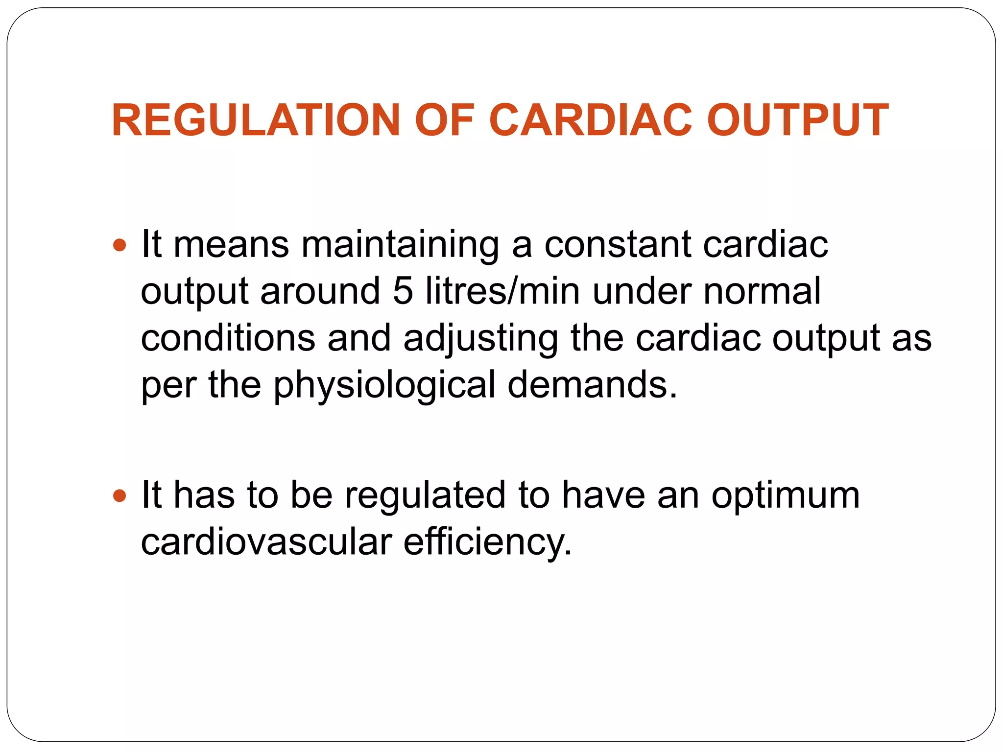 cardiac output | PPTX
