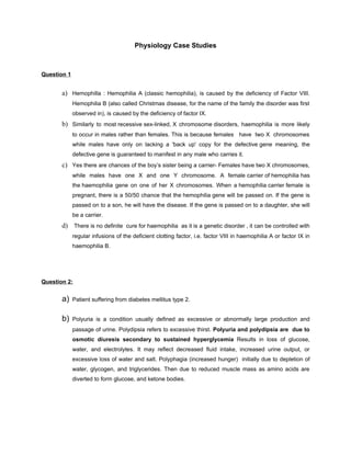 Physio case study | DOC