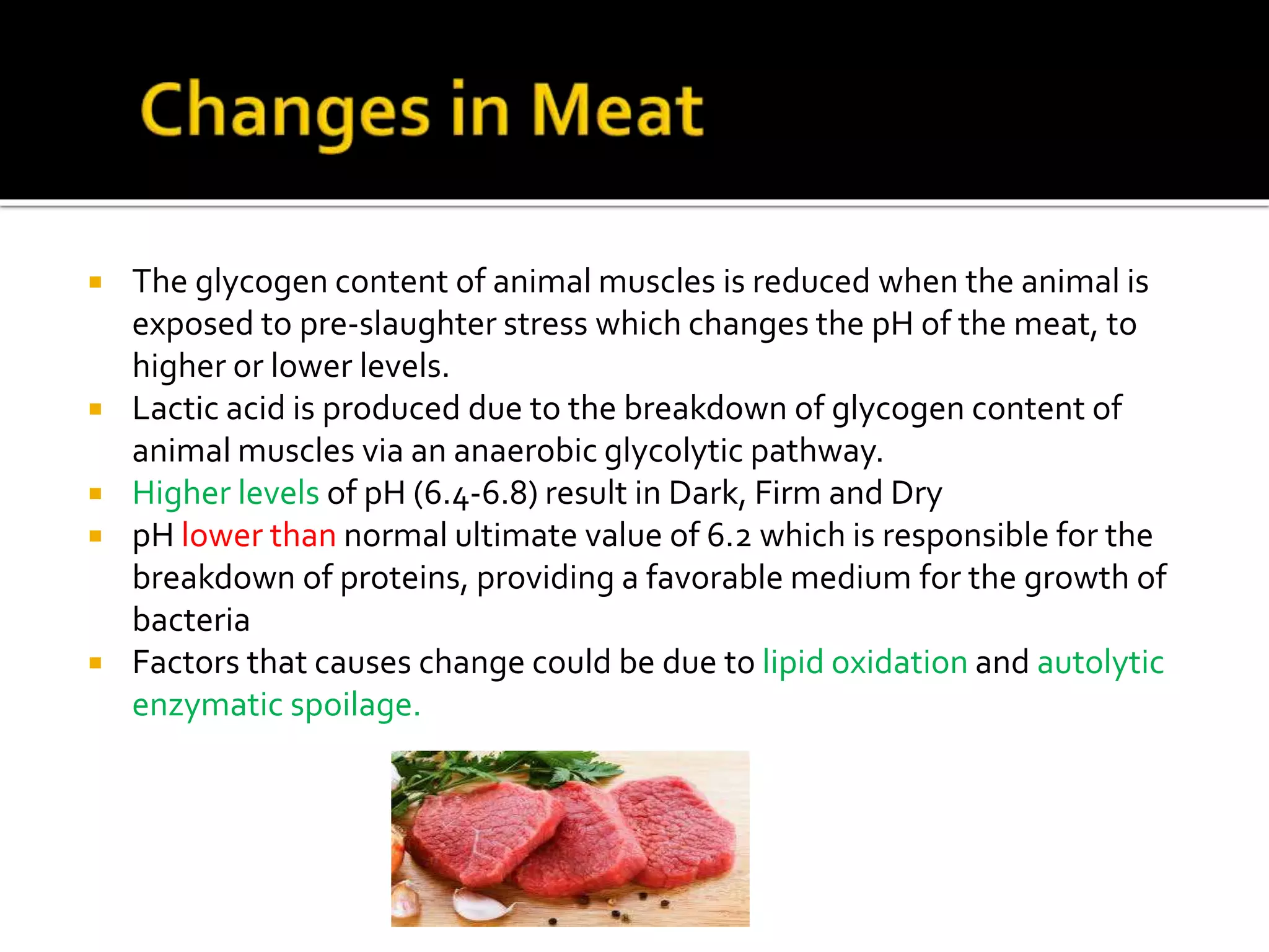 Physiochemical changes in stored food ( non air tight produce ) | PPTX
