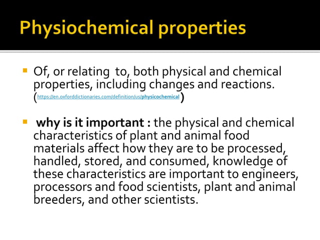 Physiochemical changes in stored food ( non air tight produce ) | PPTX | Chemistry | Science
