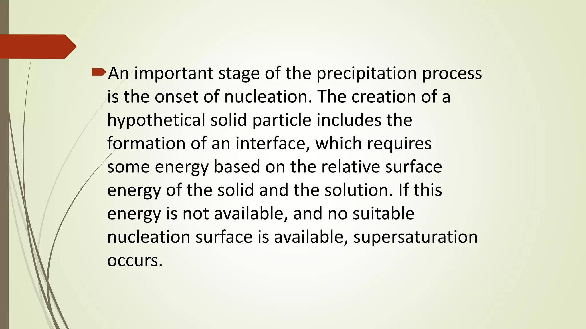 Physiochemical process & precipitation method | PPTX