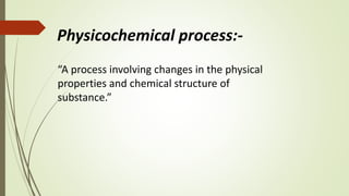 Physiochemical process & precipitation method | PPTX | Geology | Science