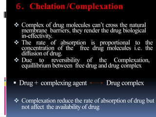 Physiochemical properties | PPTX
