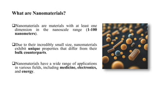 Physiochemical properties of nanomaterials and its nanotoxicity.pptx ...
