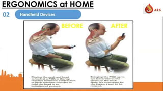 "Physiotherapy approach on Safety body ergonomics at the workplace" | PPTX