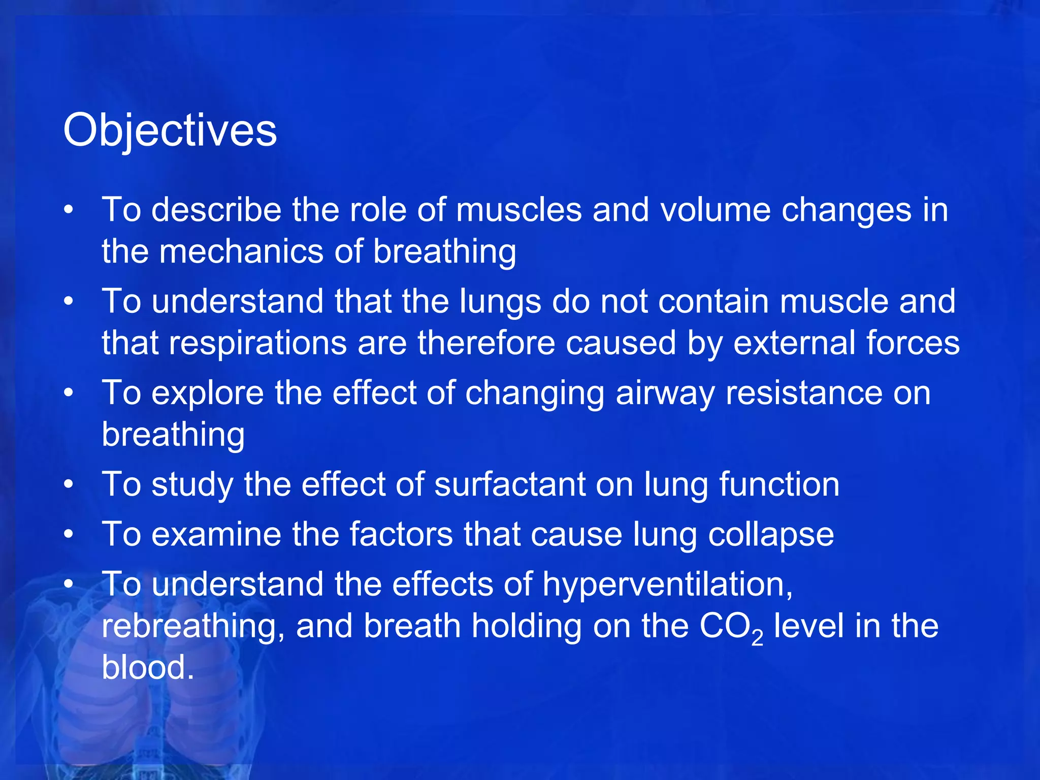 Physio ex respiratory system | PPTX