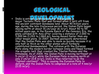 Physiographic divisions of india | PPTX