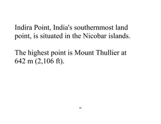 Physiographic divisions of India | PDF