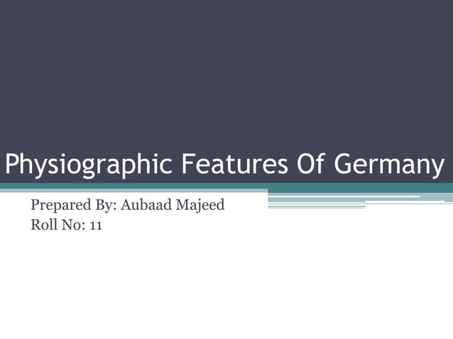 tourism of Germany | PPTX