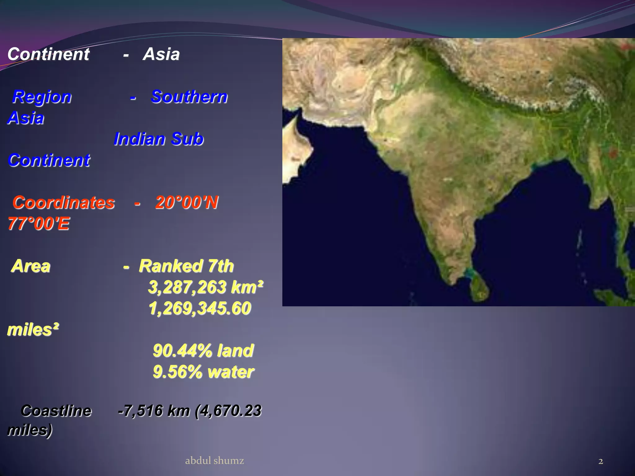 Physiographic Divisions of India, Geography class 9, cbse | PDF