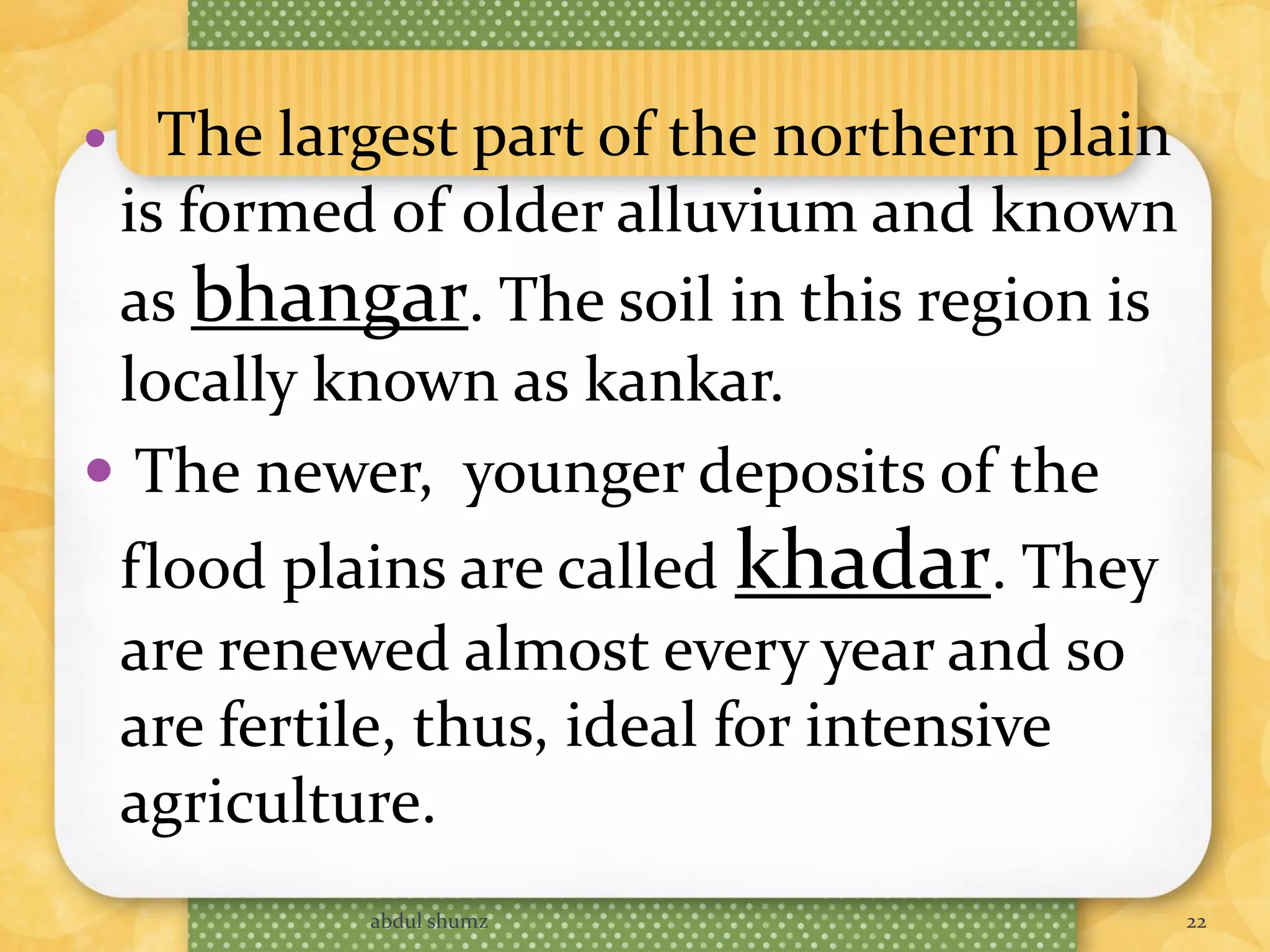 Physiographic Divisions of India, Geography class 9, cbse | PDF