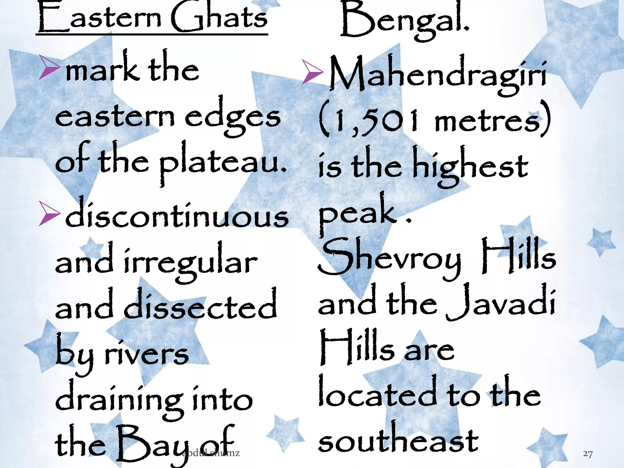Physiographic Divisions of India, Geography class 9, cbse | PDF