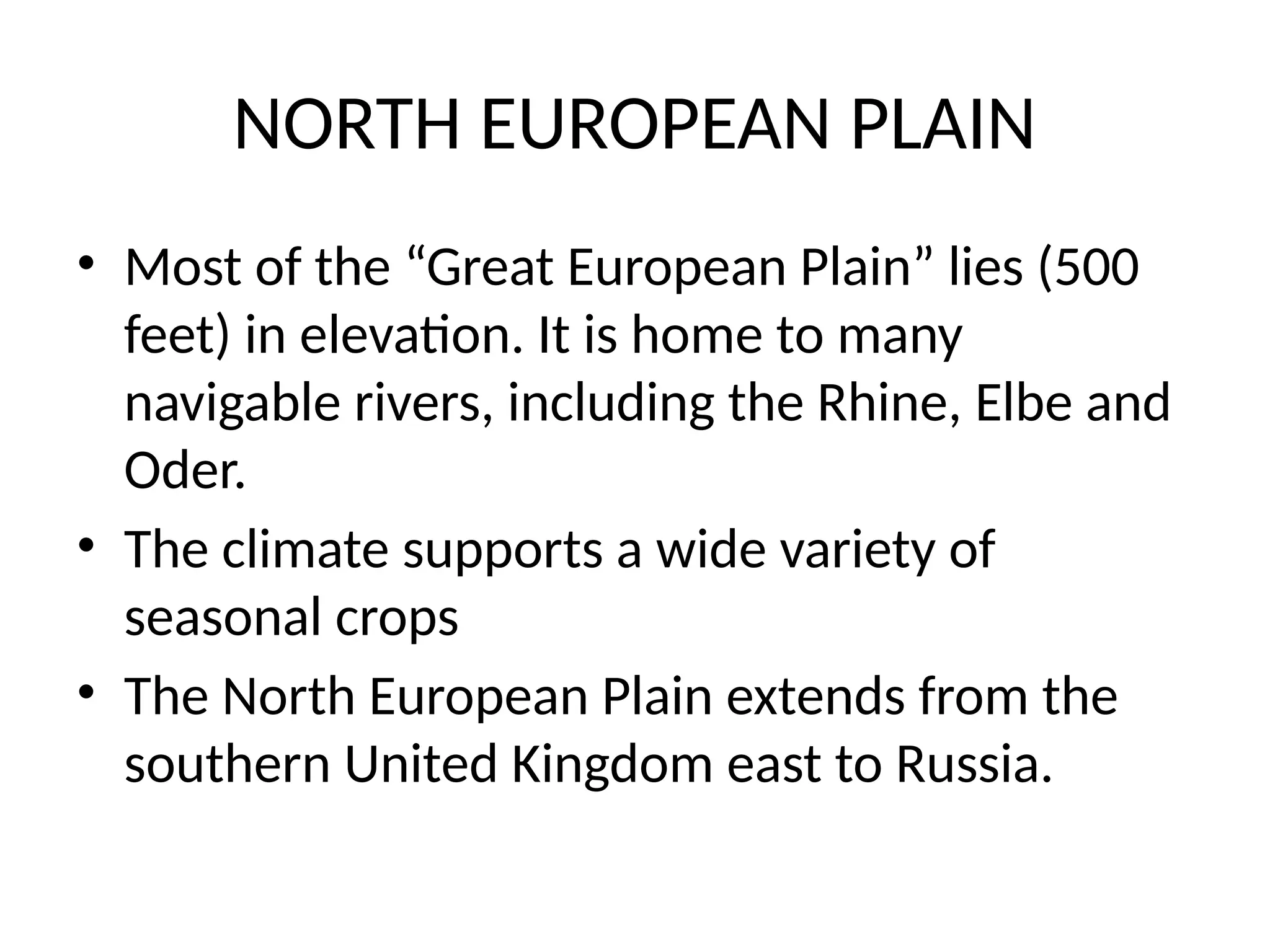 physiography of Europe slideshare ppts. | PPT